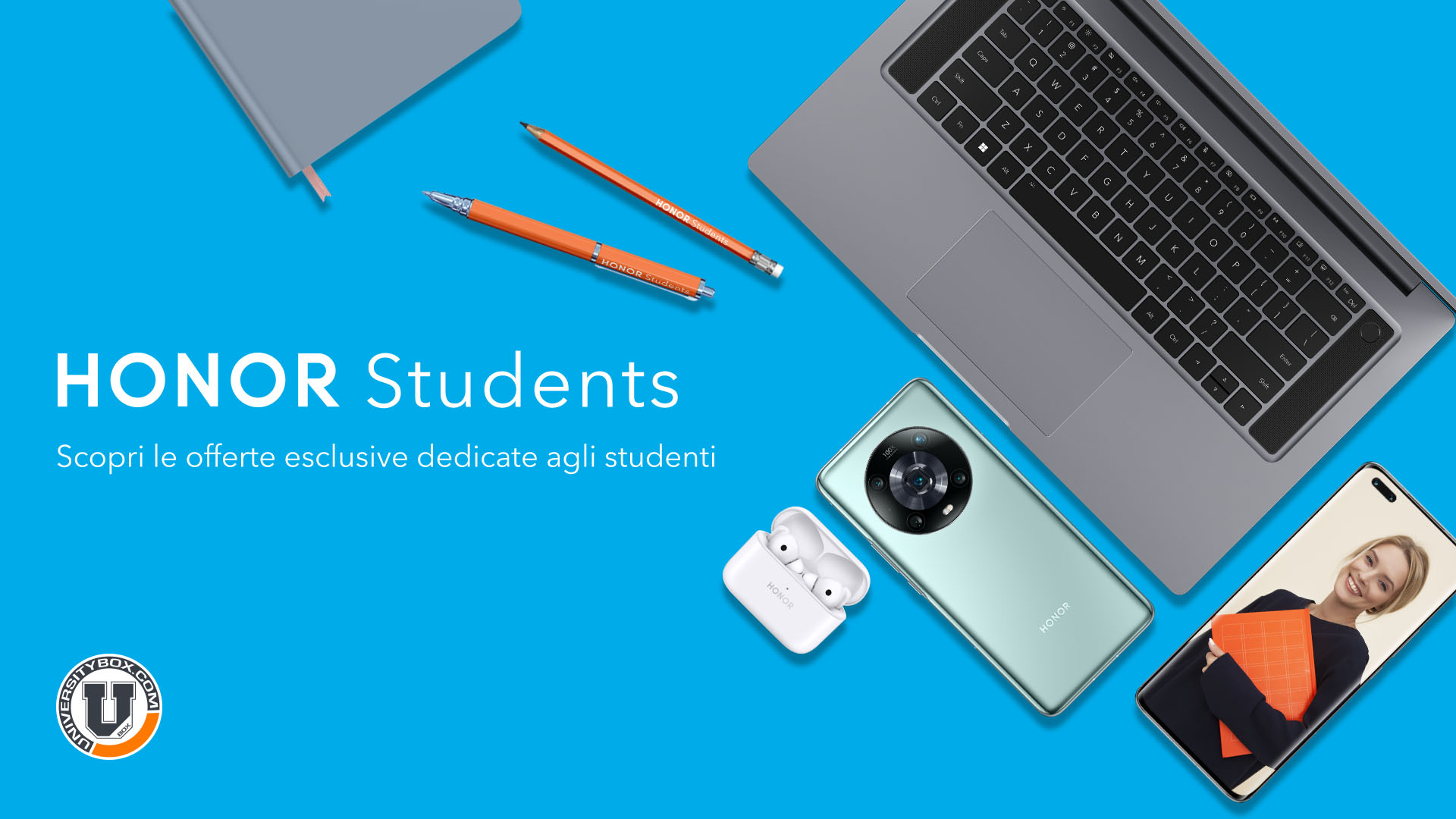 HONOR e University Box insieme con nuove promozioni dedicate alla GenZ ...