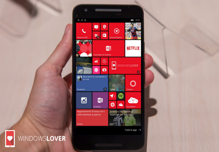 Windows 10 Mobile in azione su Nexus 5X! - Batista70
