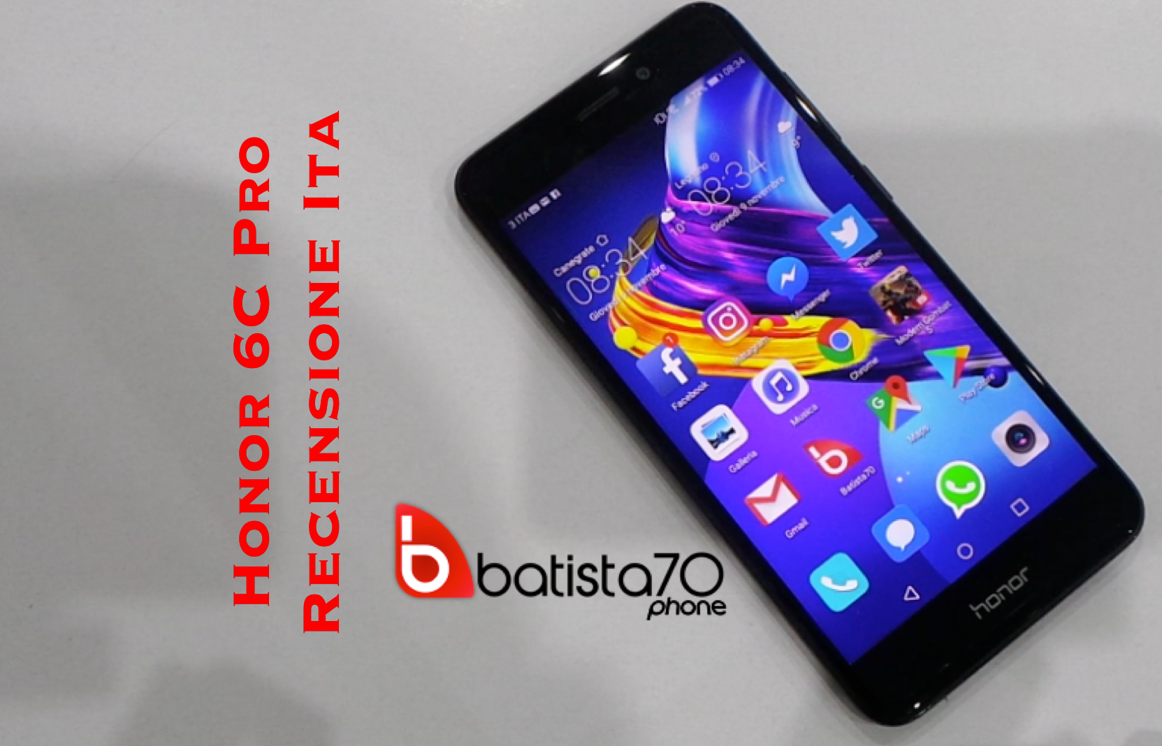 Honor 6C Pro recensione video e considerazioni - Batista70