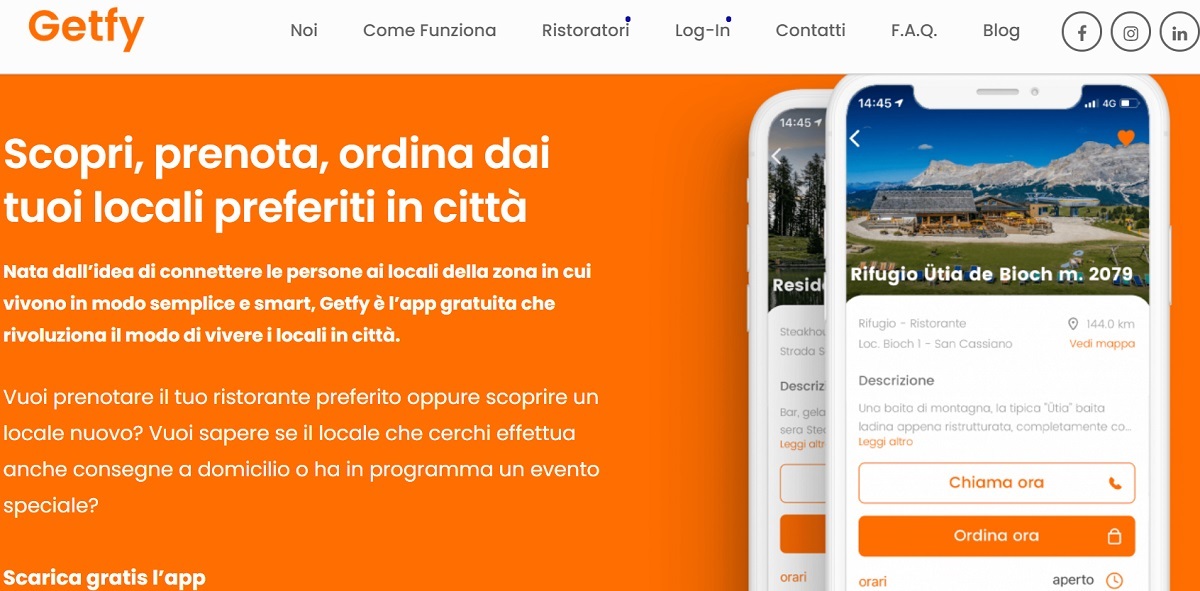 Cos'è Getfy, l’App gratuita che mette in contatto esercenti e clienti - Batista70