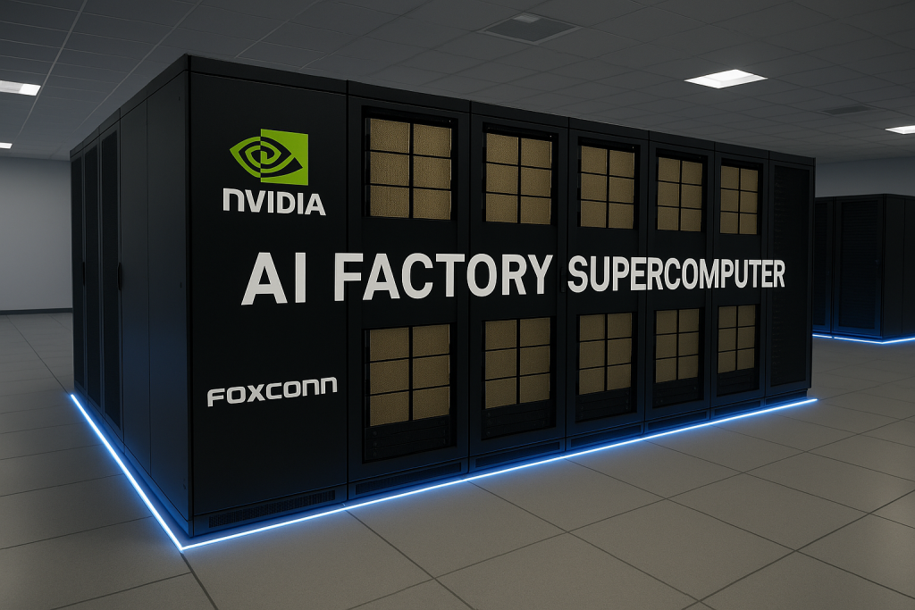 NVIDIA e Foxconn costruiranno un supercomputer AI in Taiwan - Batista70