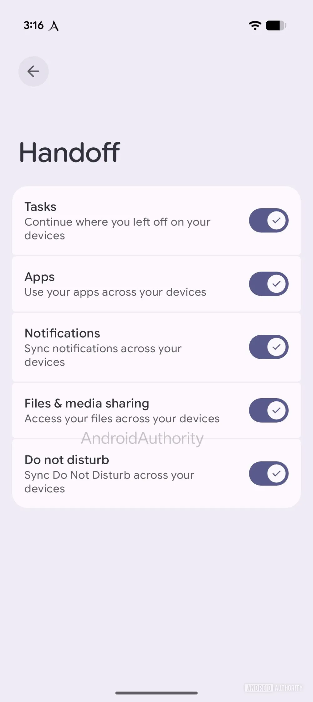 DND Sync Android: silenzioso ovunque - Batista70