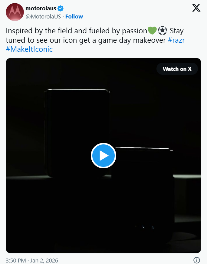 Motorola Razr FIFA 2026: edizione speciale - Batista70