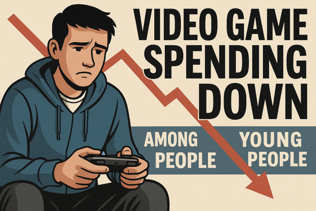 Spesa videogiochi giovani in calo: -25% negli USA - Batista70