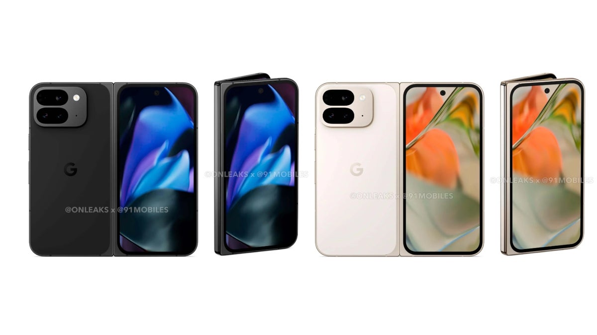 Google Pixel 9 Pro Fold: nuovi render mostrano le due varianti di ...